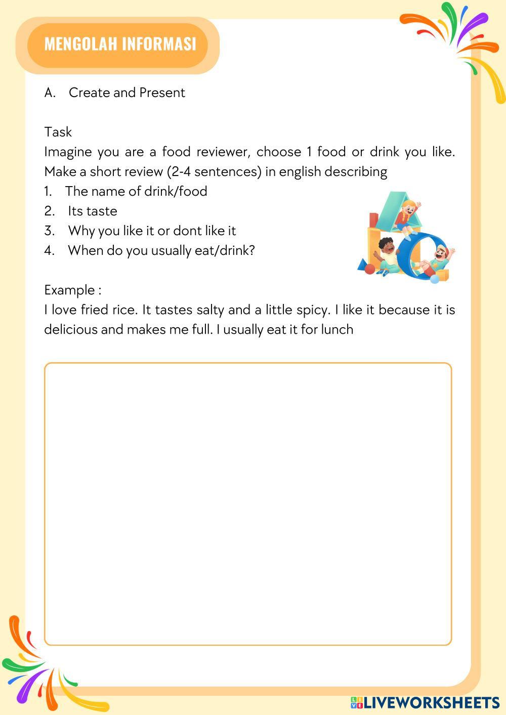 MY WORD | Free Interactive Worksheets | 8107337