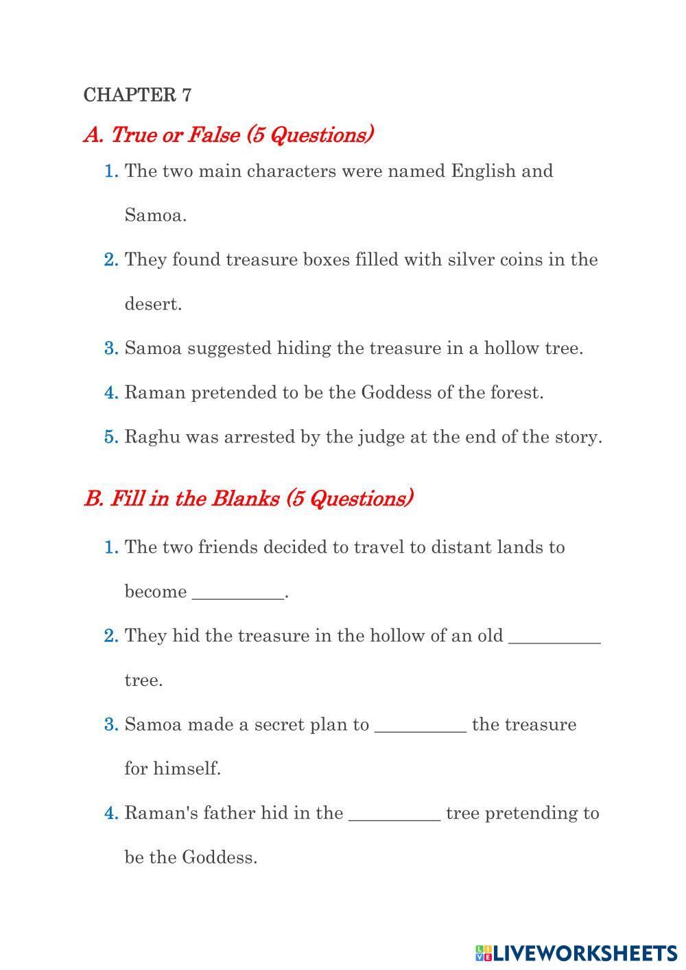 TELL A TALE 4_7 | Free Interactive Worksheets | 8108201