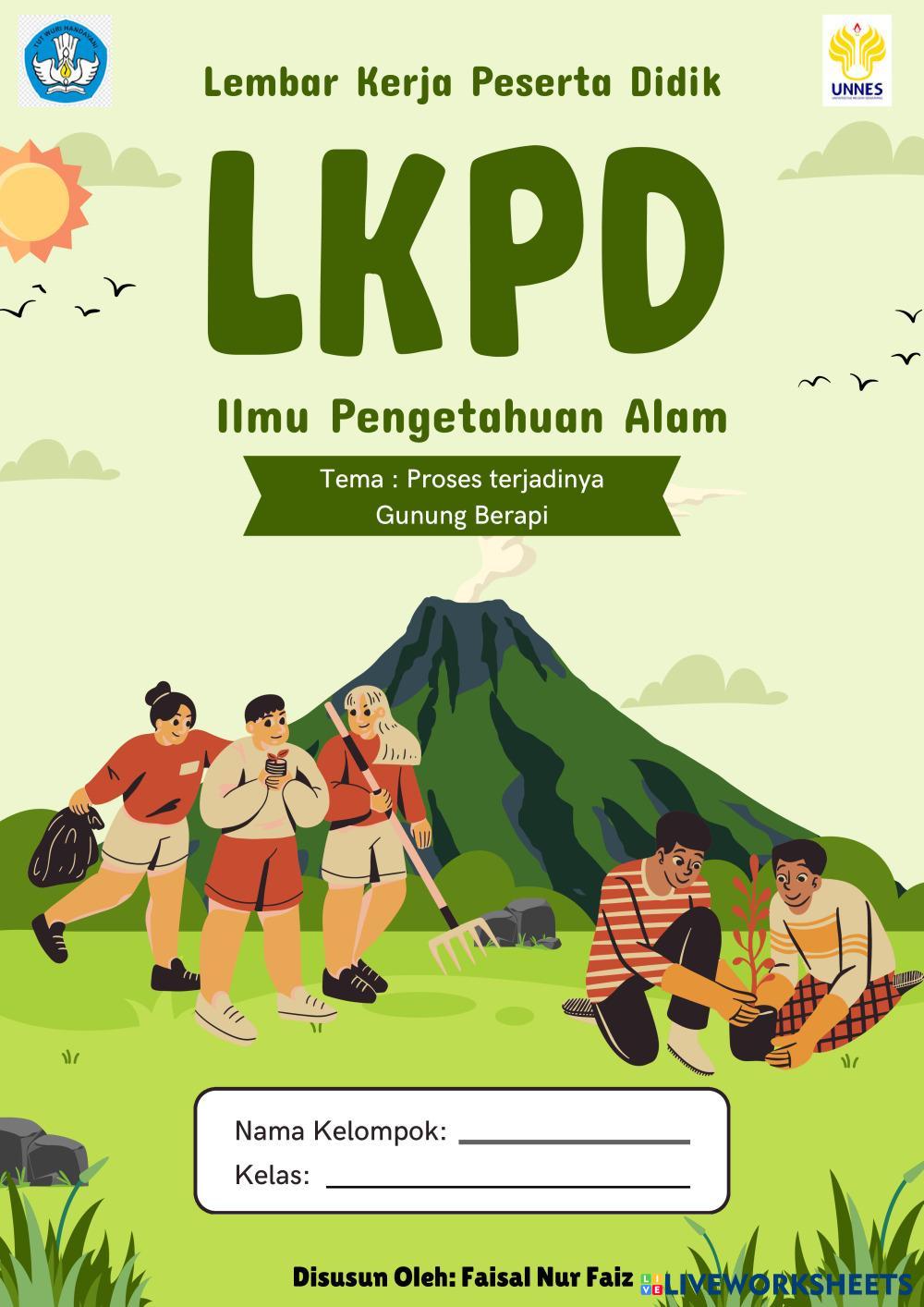 E-LKPD 1 GUNUNG… | Free Interactive Worksheets | 8066772