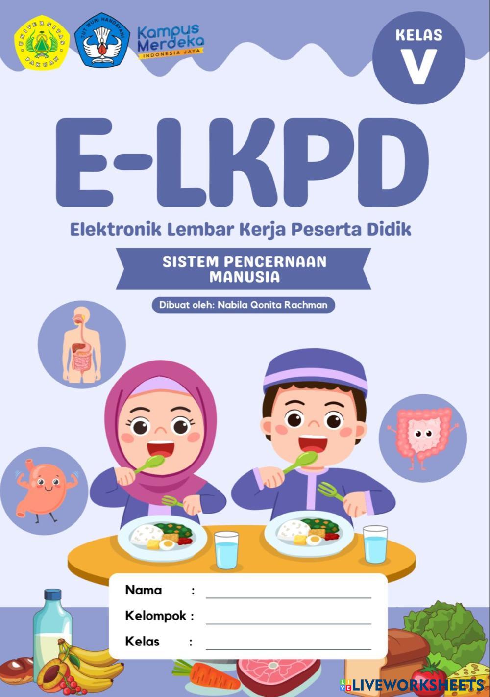 MAKANAN SEHAT | Science Worksheets | 8327092