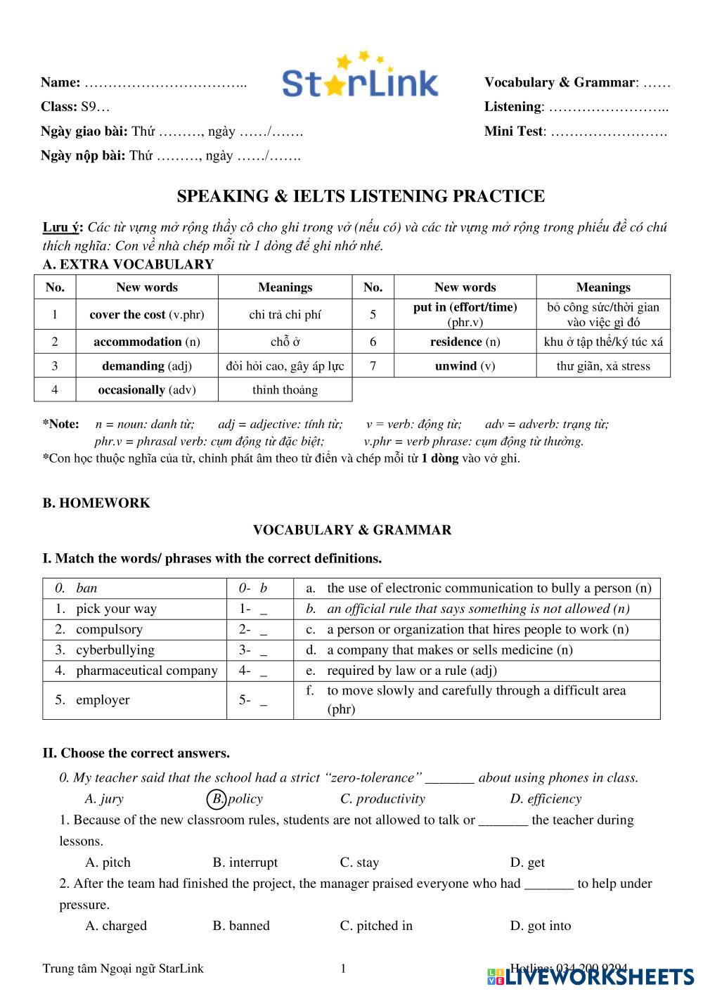 Foreign Teacher… | Language Arts Worksheets | 8134906