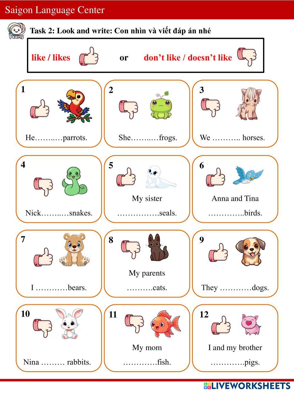 Review | Language Arts Worksheets | 8141669