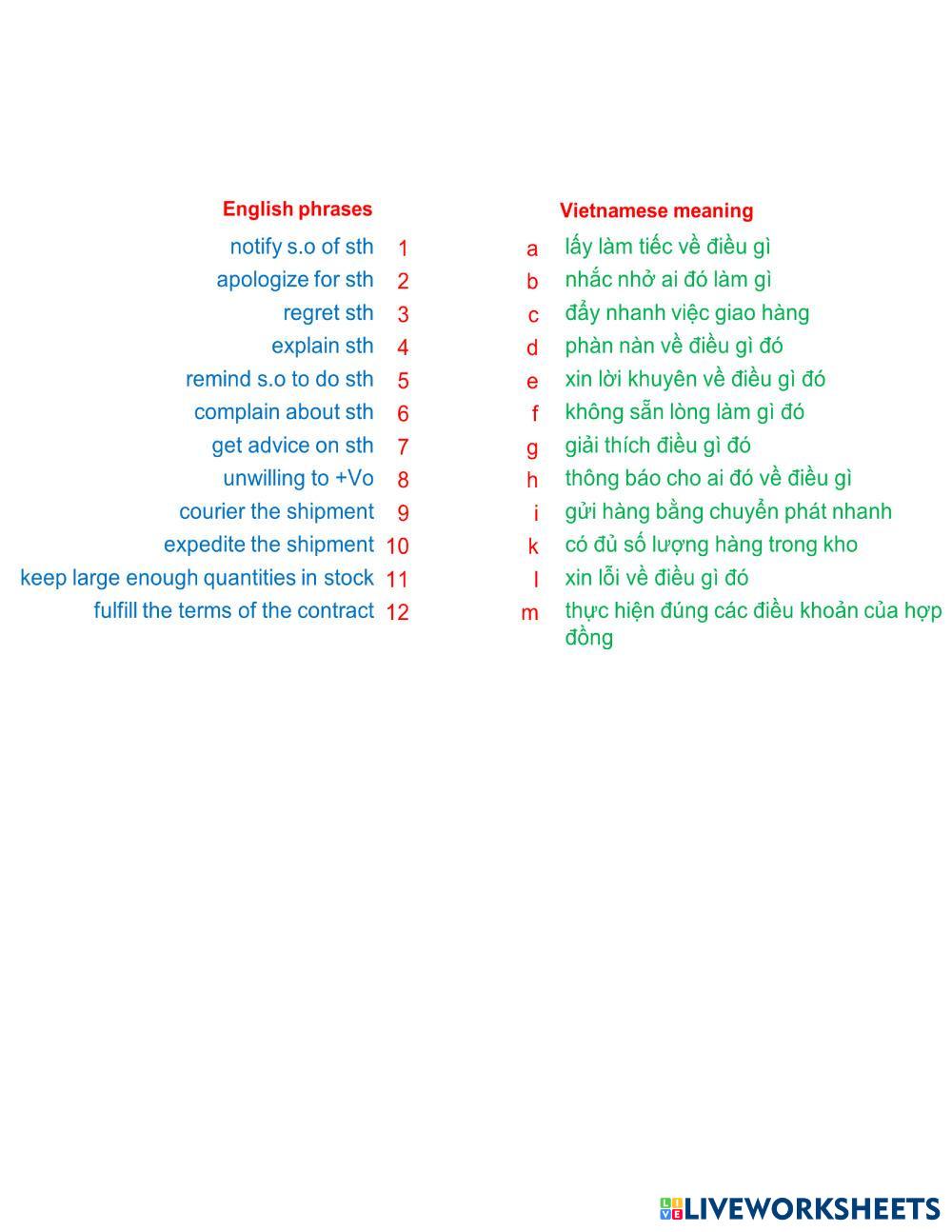 Reading Vocab | English Language Worksheets | 8144240