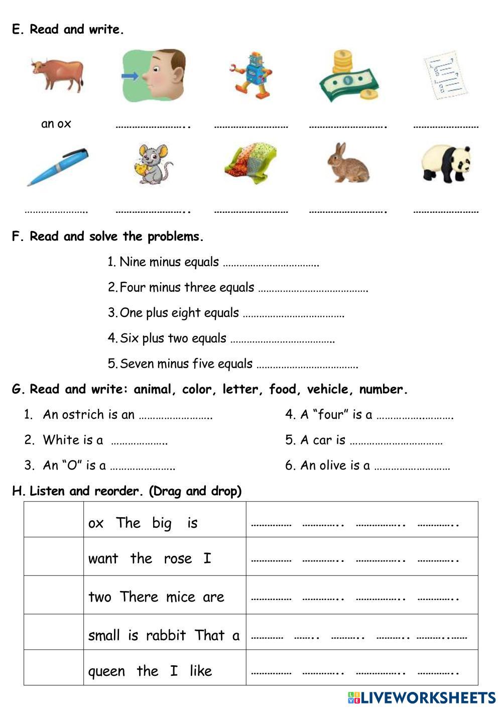Review MNOPQR | English Language Worksheets | 8149309