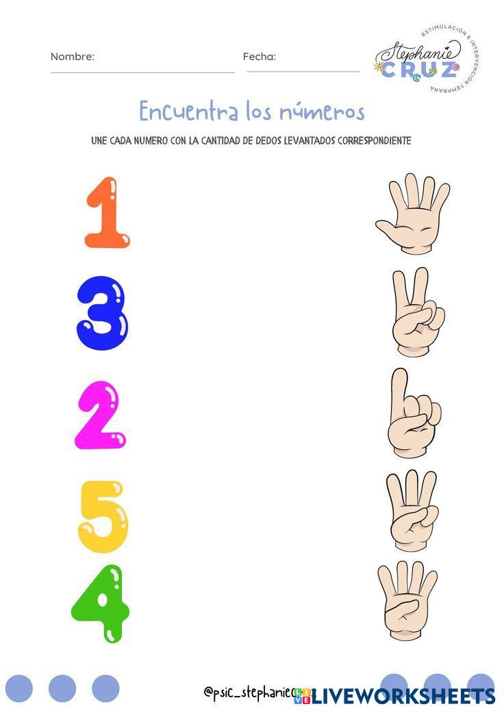 NUMEROS | Math Worksheets | 8151700
