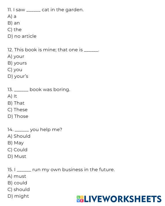 KET A2 Test 8 | English Language Worksheets | 8154138