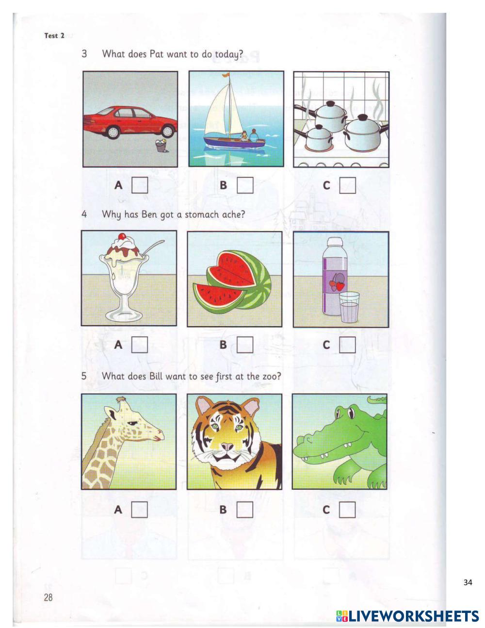 M6 - P4 - LISTE… | English Language Worksheets | 8160392