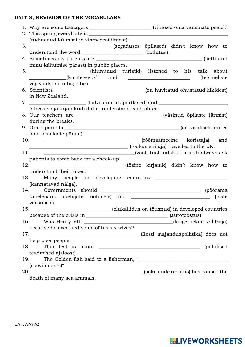Vocabulary_A2-U… | ESL Worksheets | 8161168