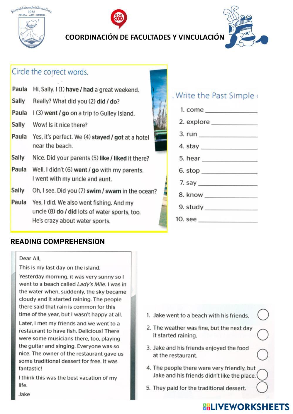 3rd partial CU | English Language Worksheets | 8161899