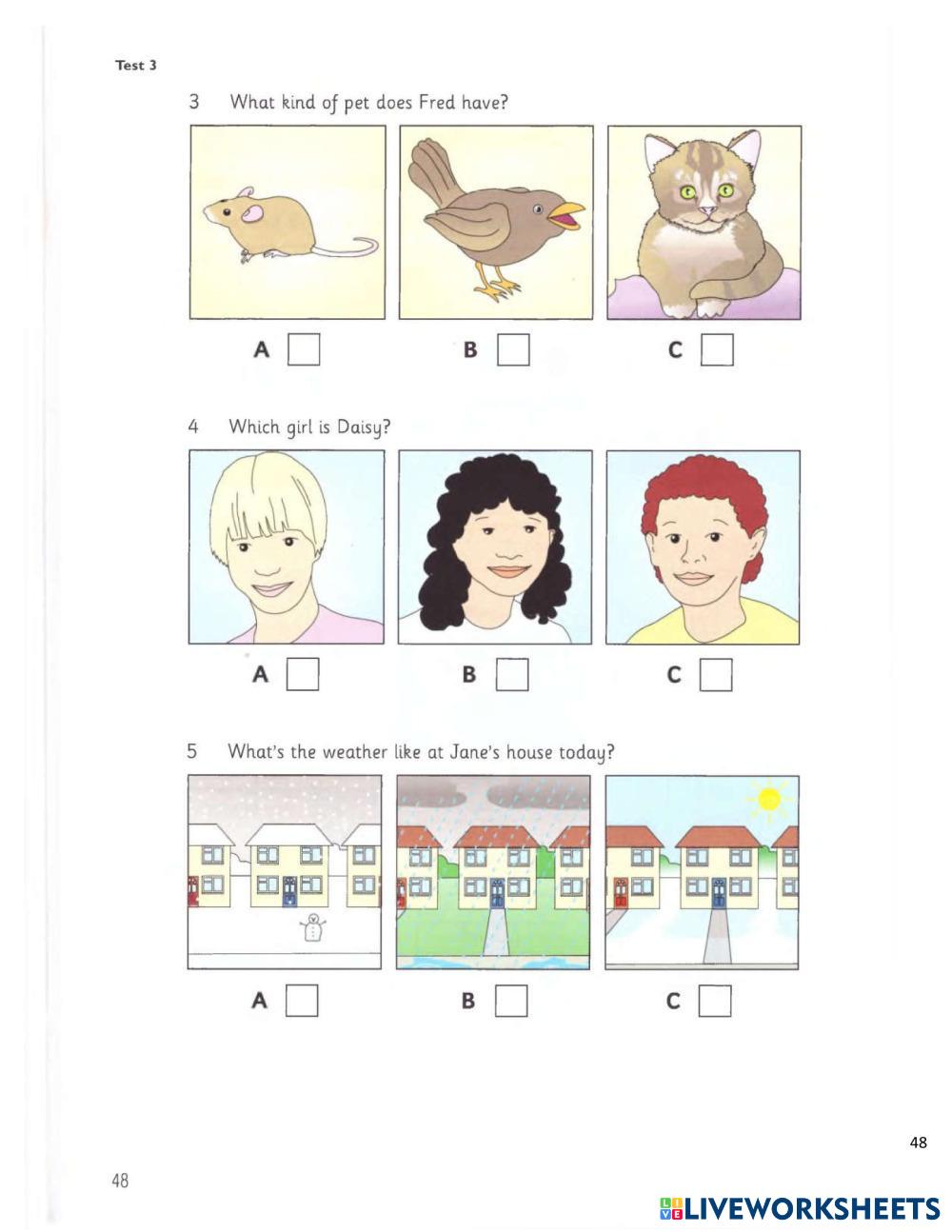 M8 - P4 - LISTE… | English Language Worksheets | 8162414