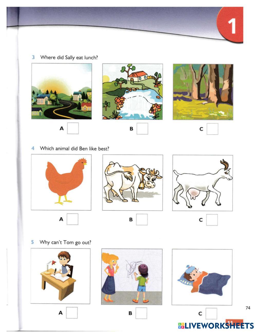 SM1-3 - P4 - L… | English Language Worksheets | 8162493