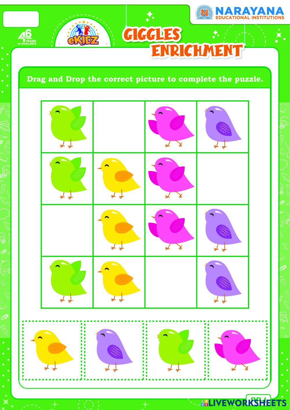 PP-I Giggles En… | Science Worksheets | 8163807