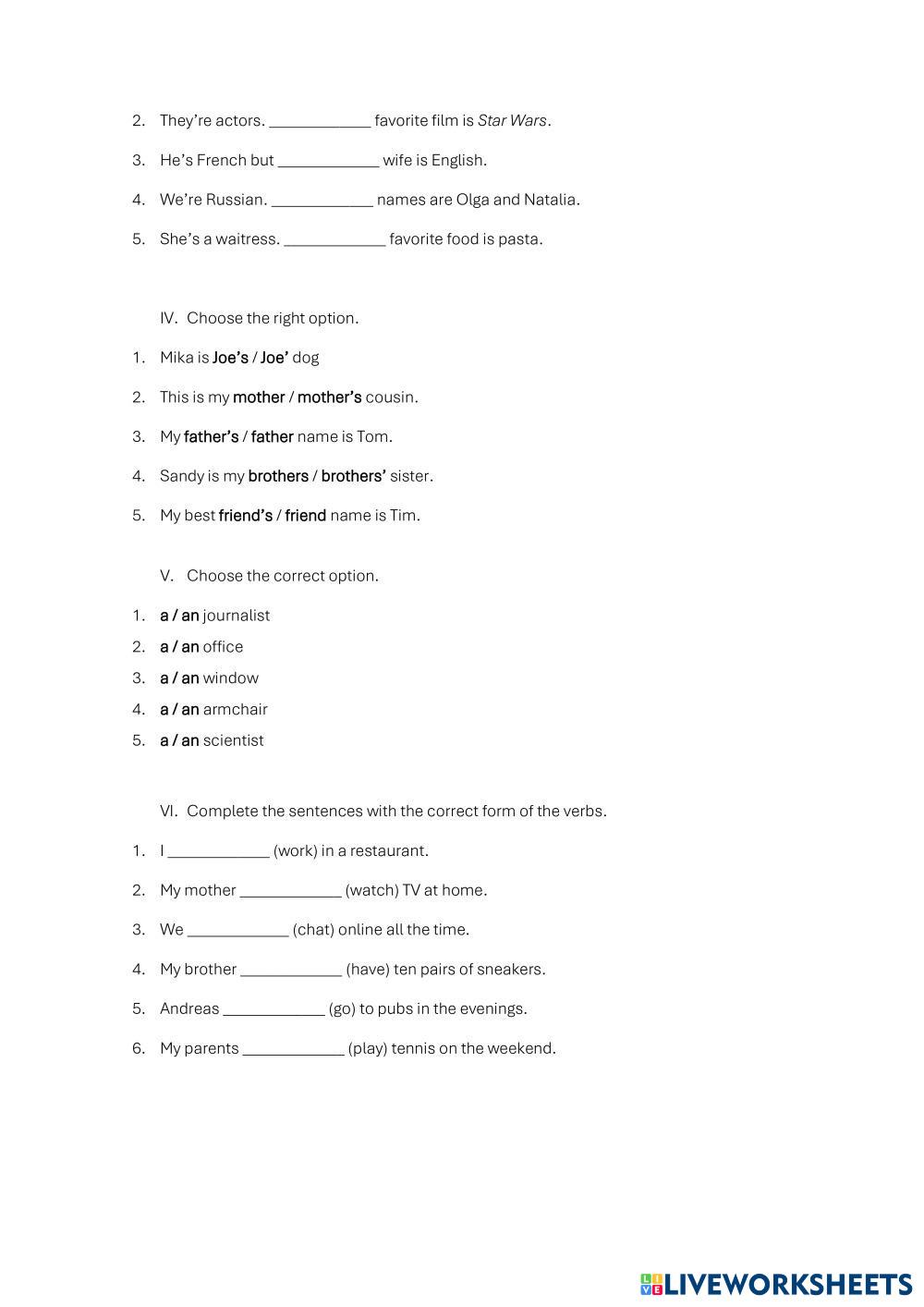 Basic Midterm E… | Esl Worksheets | 8166589