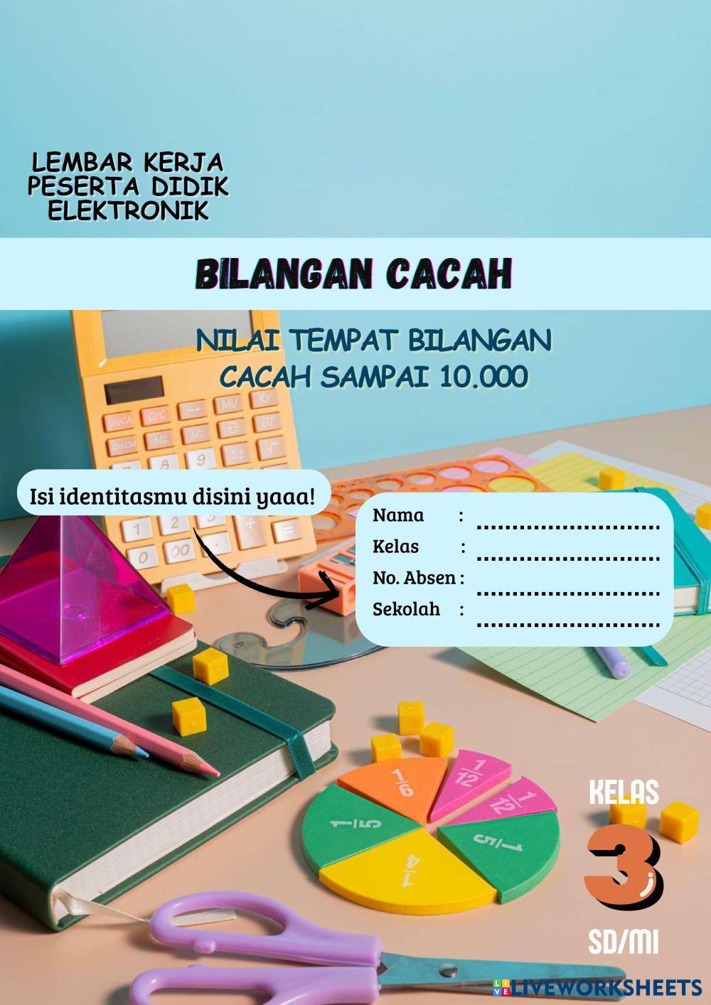 Nilai tempat bi… | Math Worksheets | 8170387