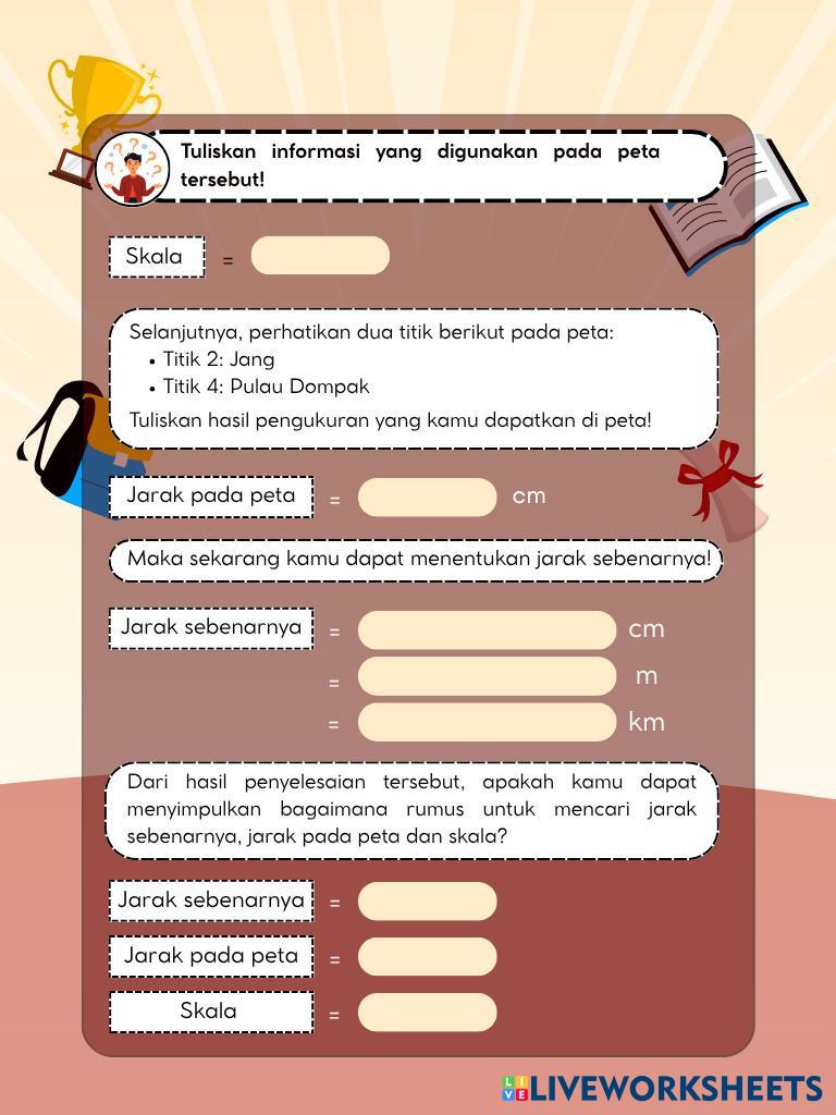 E-LKPD SKALA | Math Worksheets | 8171748