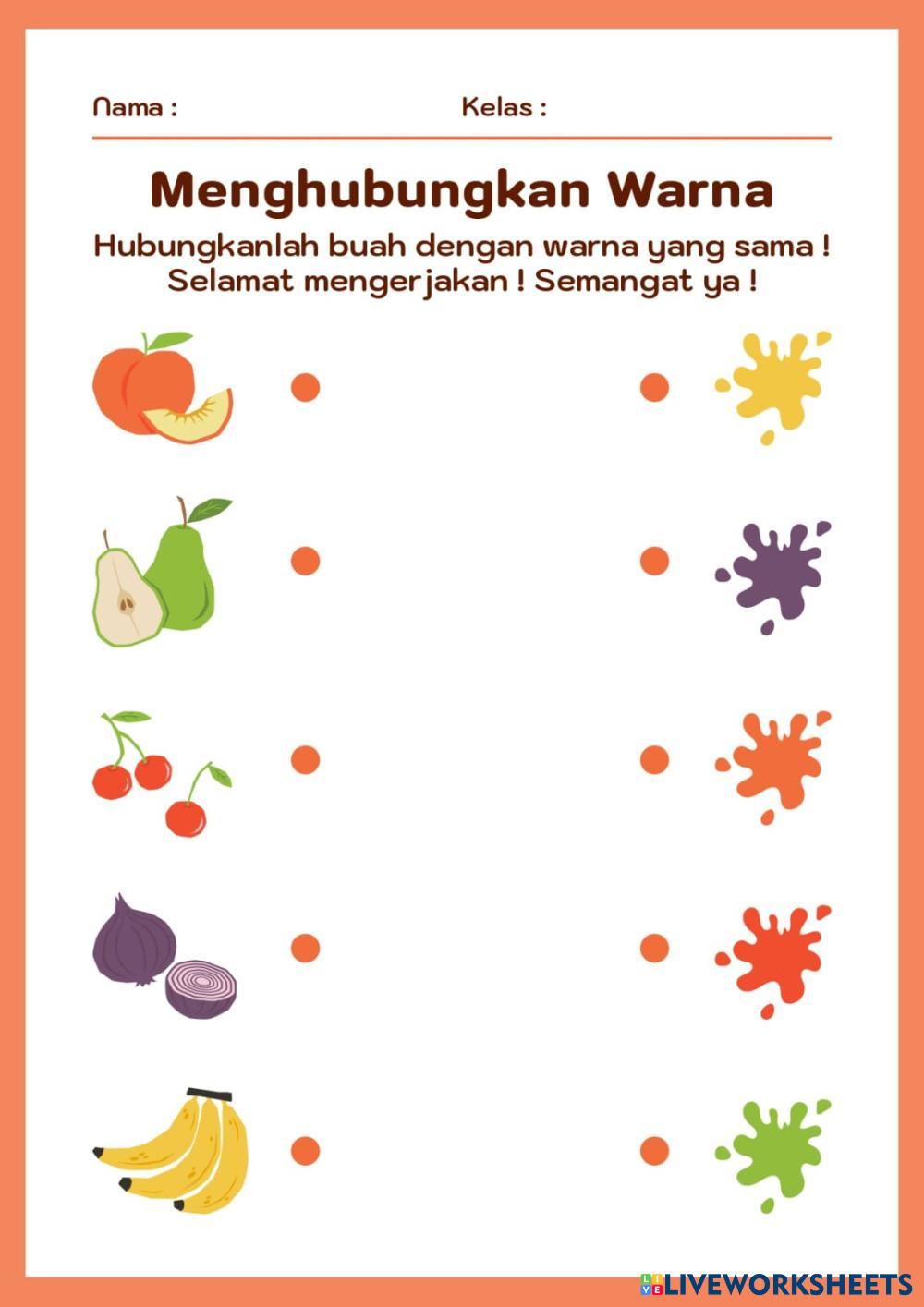 menghubungkan w… | Science Worksheets | 8174462