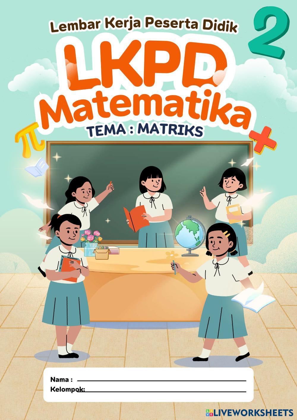 LKPD Perkalian … | Math Worksheets | 8175121
