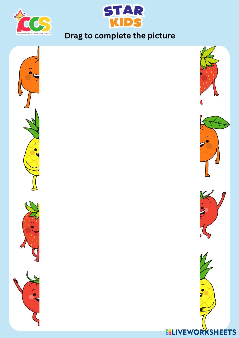 2 piece puzzle | ESL Worksheets | 8175358