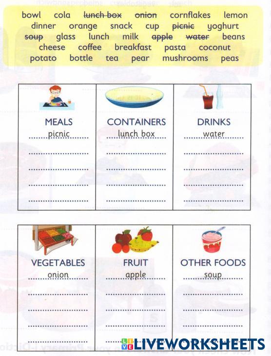 food | ESL Worksheets | 8176186