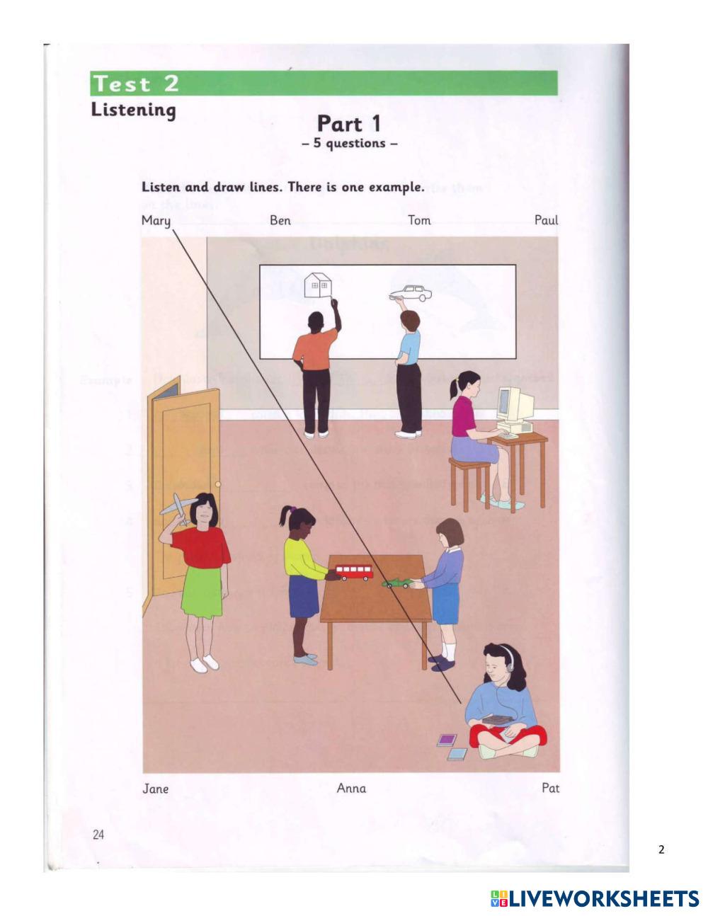M1 - P1 - LIST… | ESL Worksheets | 8177609
