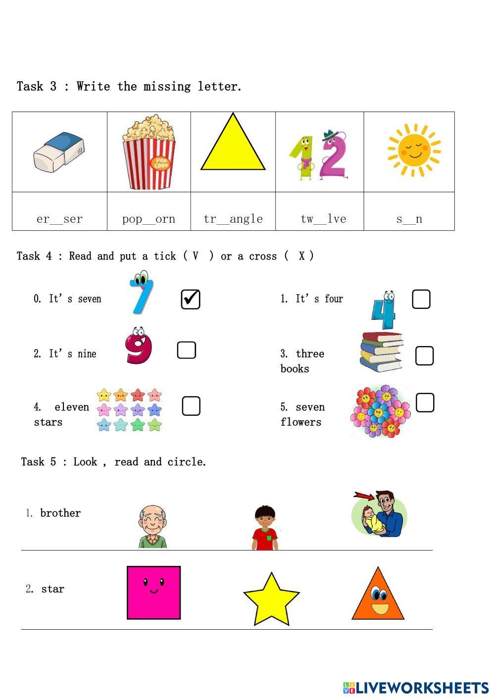 Review K2 | ESL Worksheets | 8178286