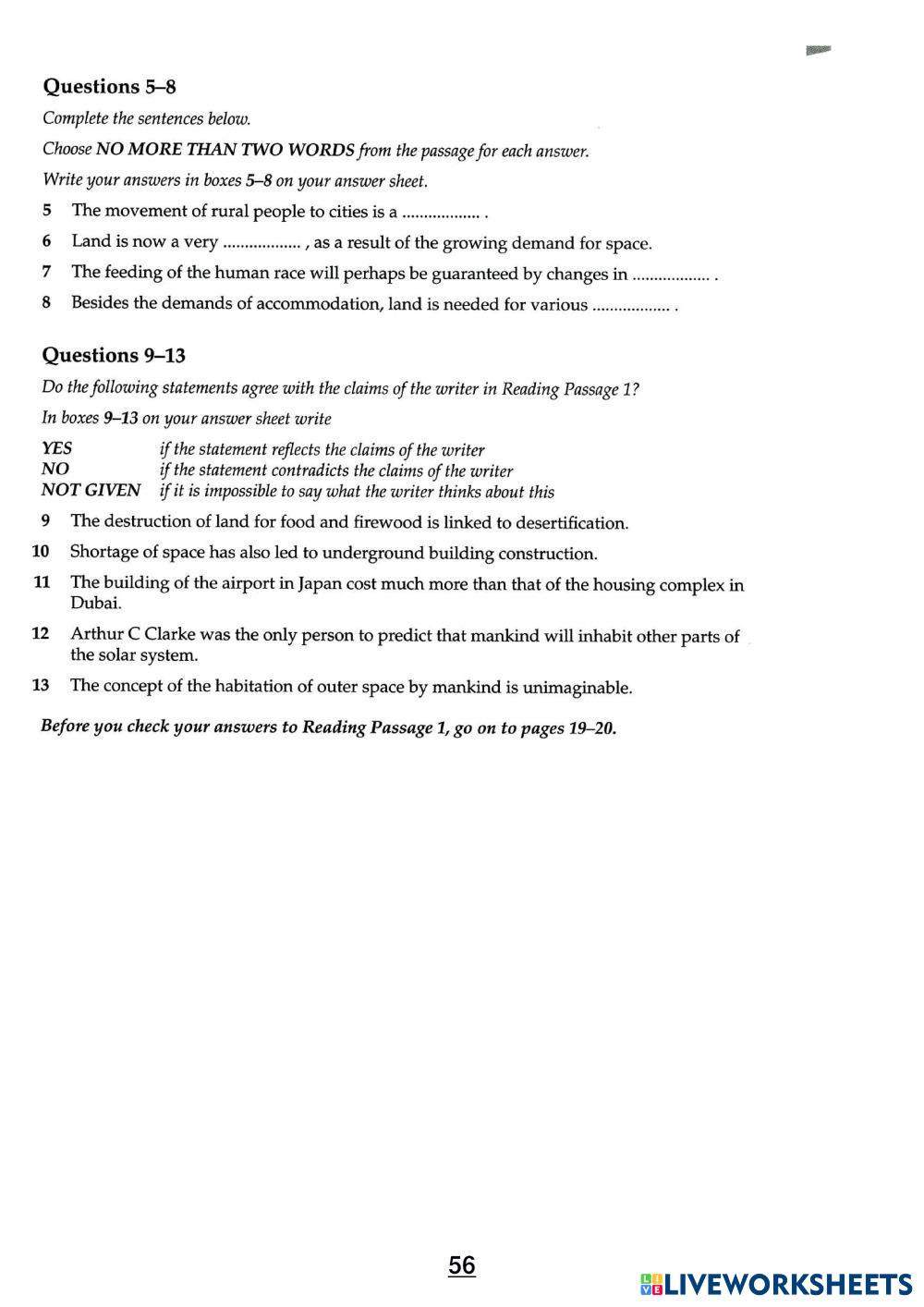 Reading | ESL Worksheets | 8178427