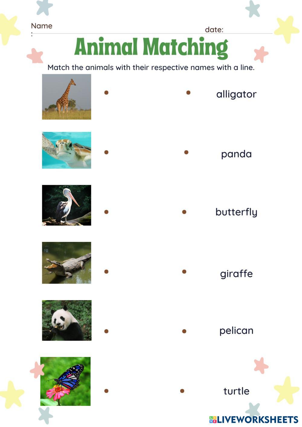 Animals | ESL Worksheets | 8180799