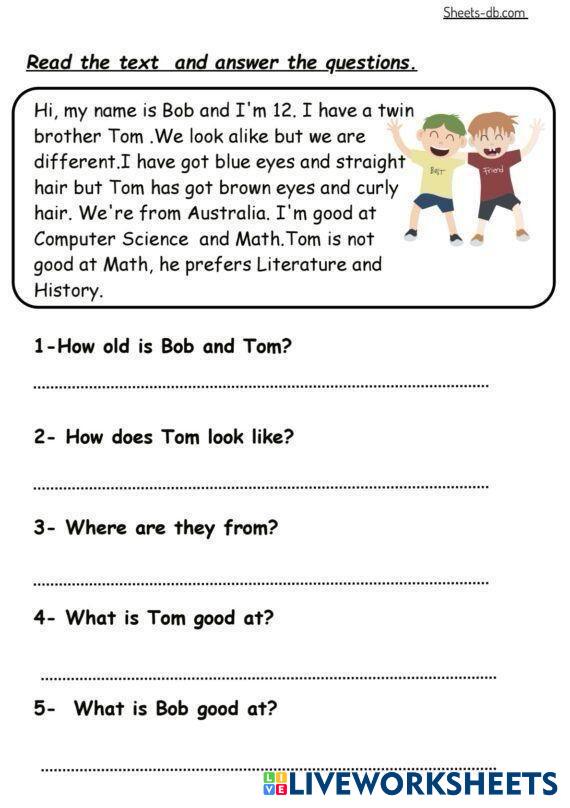 twins | ESL Worksheets | 8182611