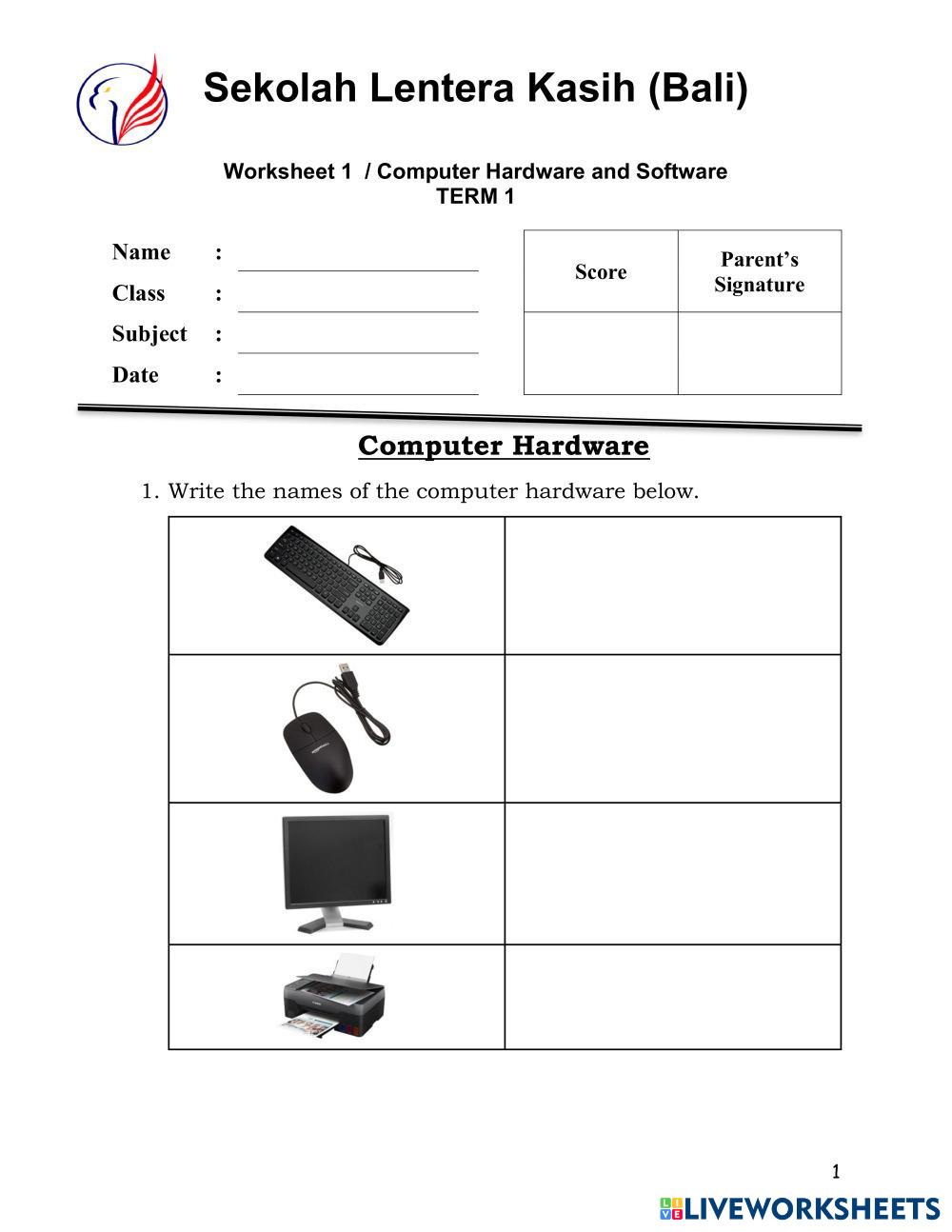 CDL_Computer Ha… | Science Worksheets | 8184960