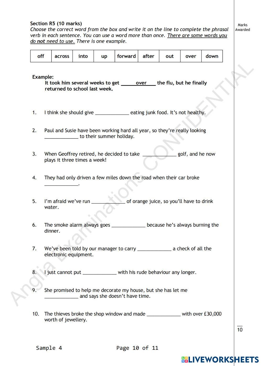 MidTerm Exam-Re… | ESL Worksheets | 8185076