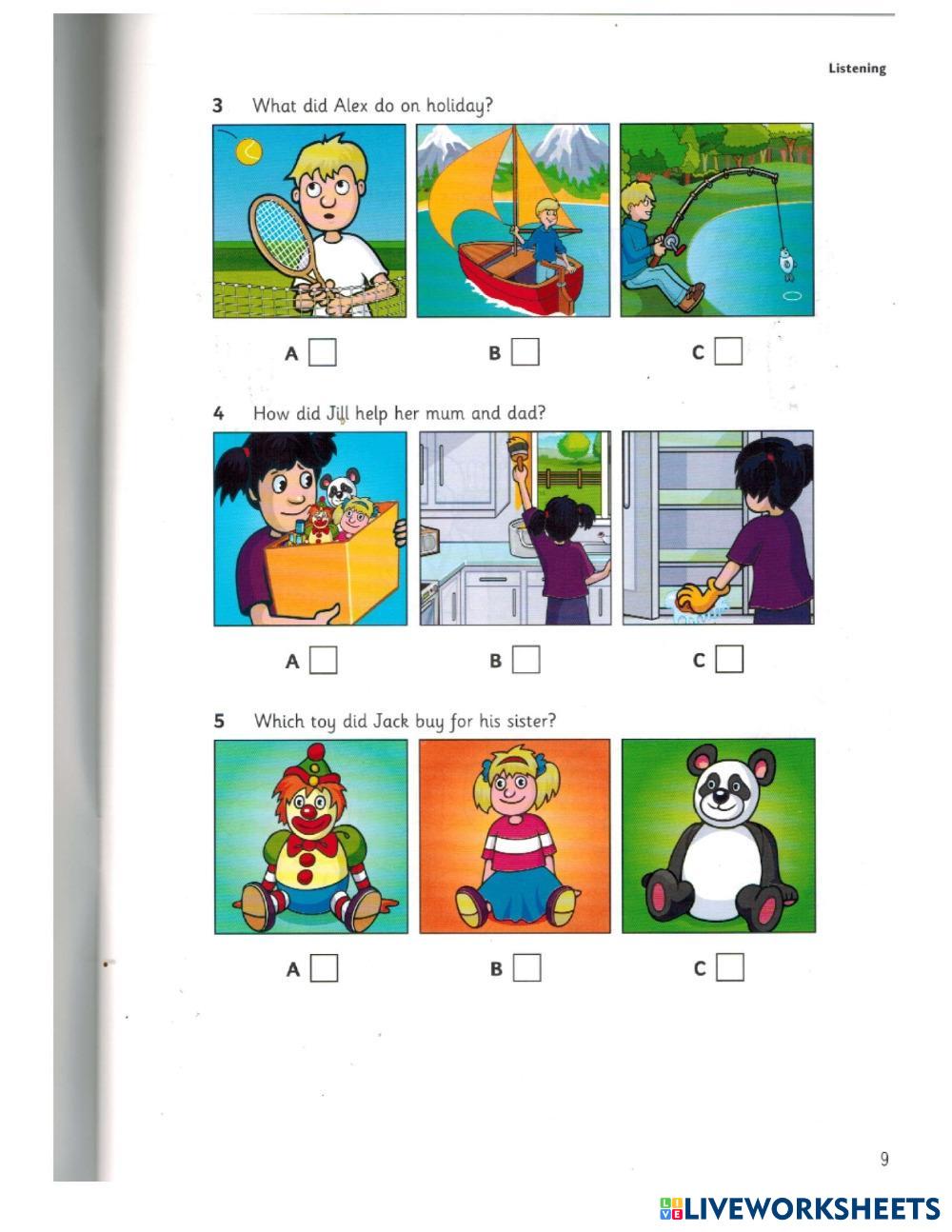 MOVER - TEST 1 … | ESL Worksheets | 8185869