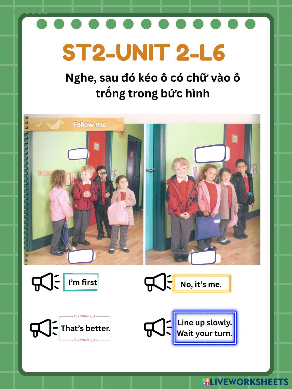 St2-U2-L6 | ESL Worksheets | 8186841