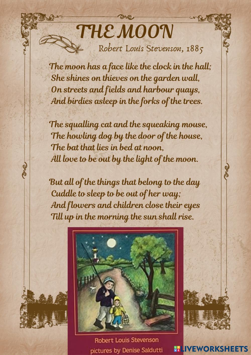 The moon | ESL Worksheets | 8187773