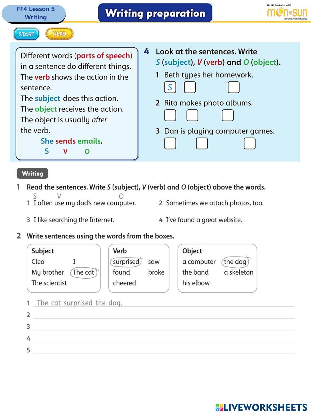 FF4 unit 10 les… | ESL Worksheets | 2415317