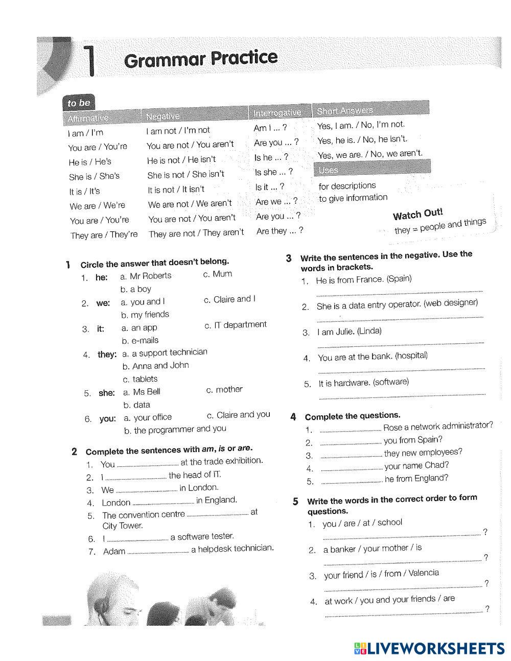 Basic grammar p… | ESL Worksheets | 8188650
