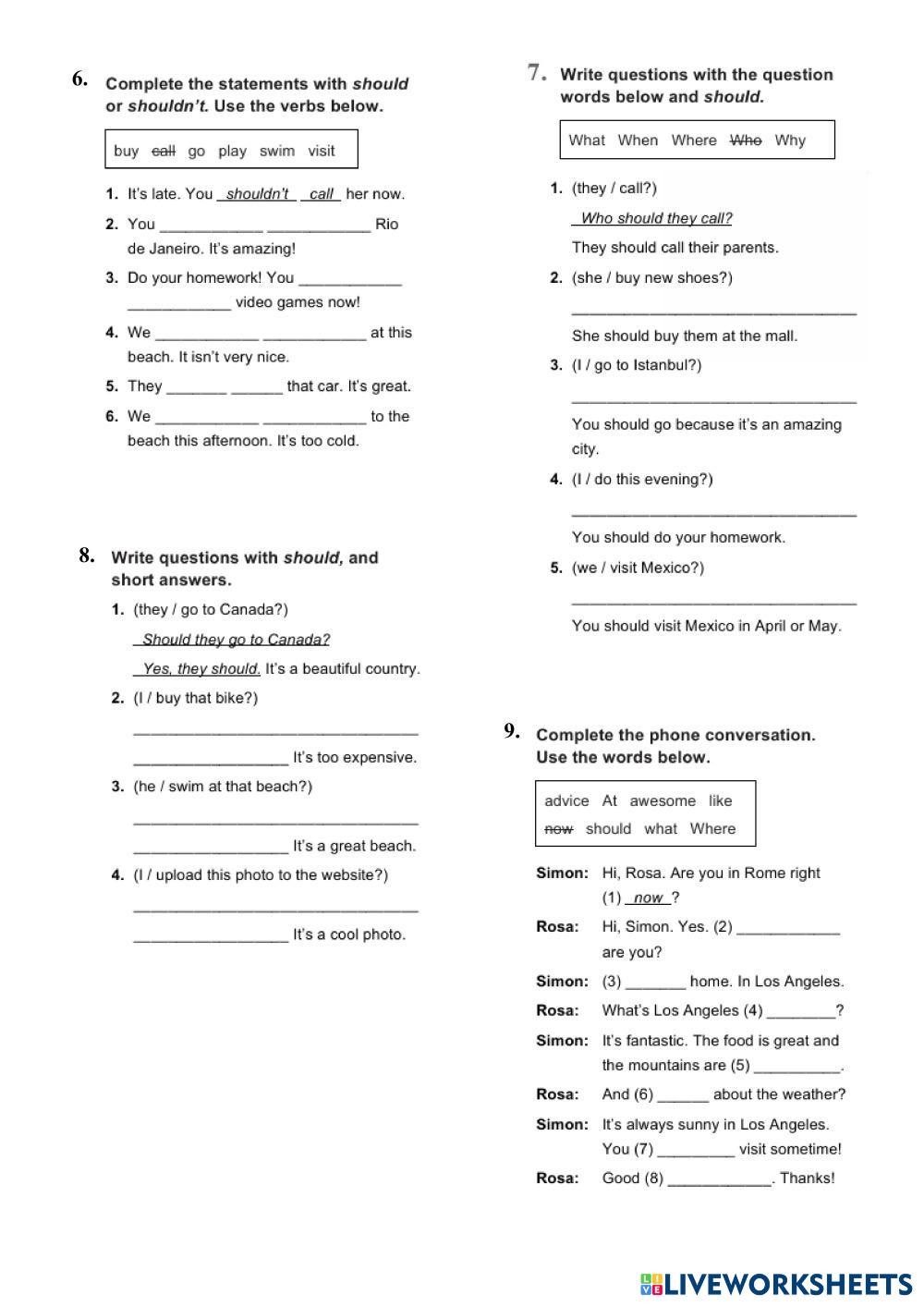 TEEN2TEEN 1 FIN… | ESL Worksheets | 8192934
