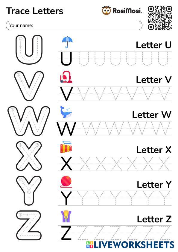 trace your letter