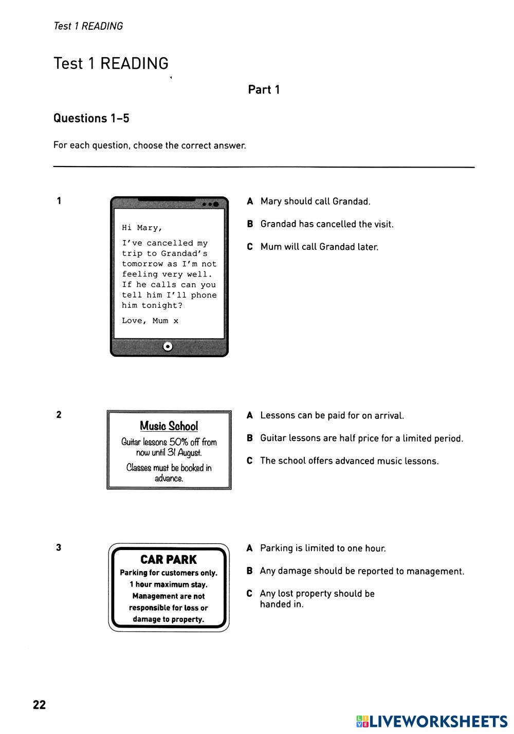 B1 preliminary_… | ESL Worksheets | 8213269