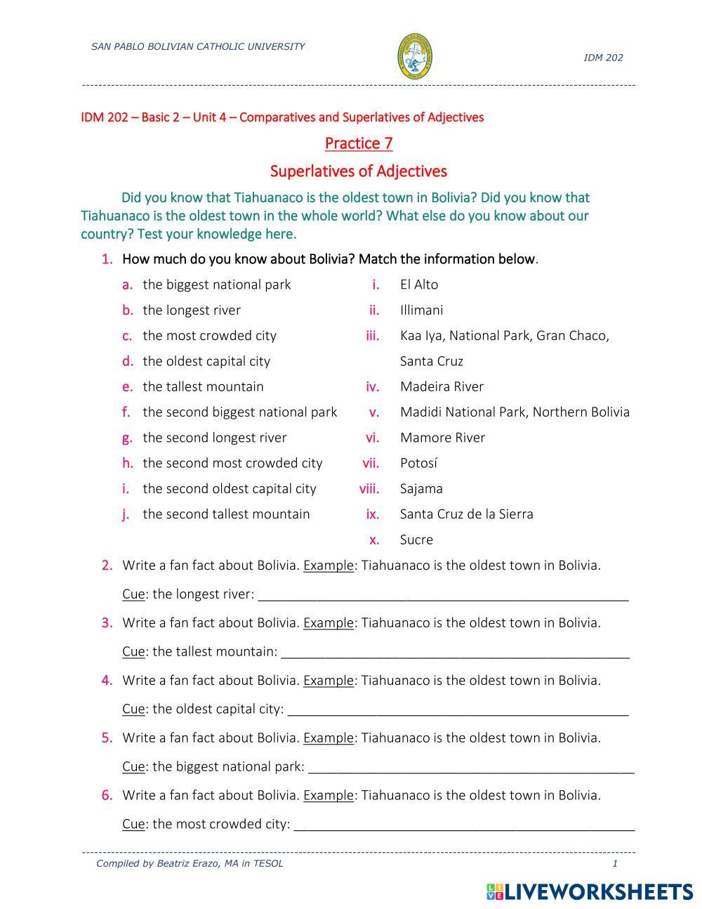 UCB IDM 202 - B… | ESL Worksheets | 8228153
