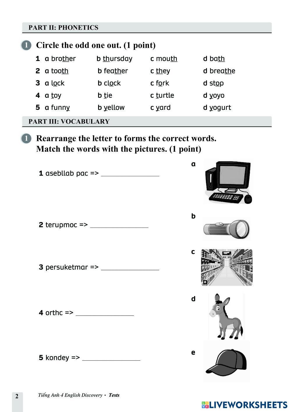 Unit 5 I want t… | English Language Worksheets | 8332856