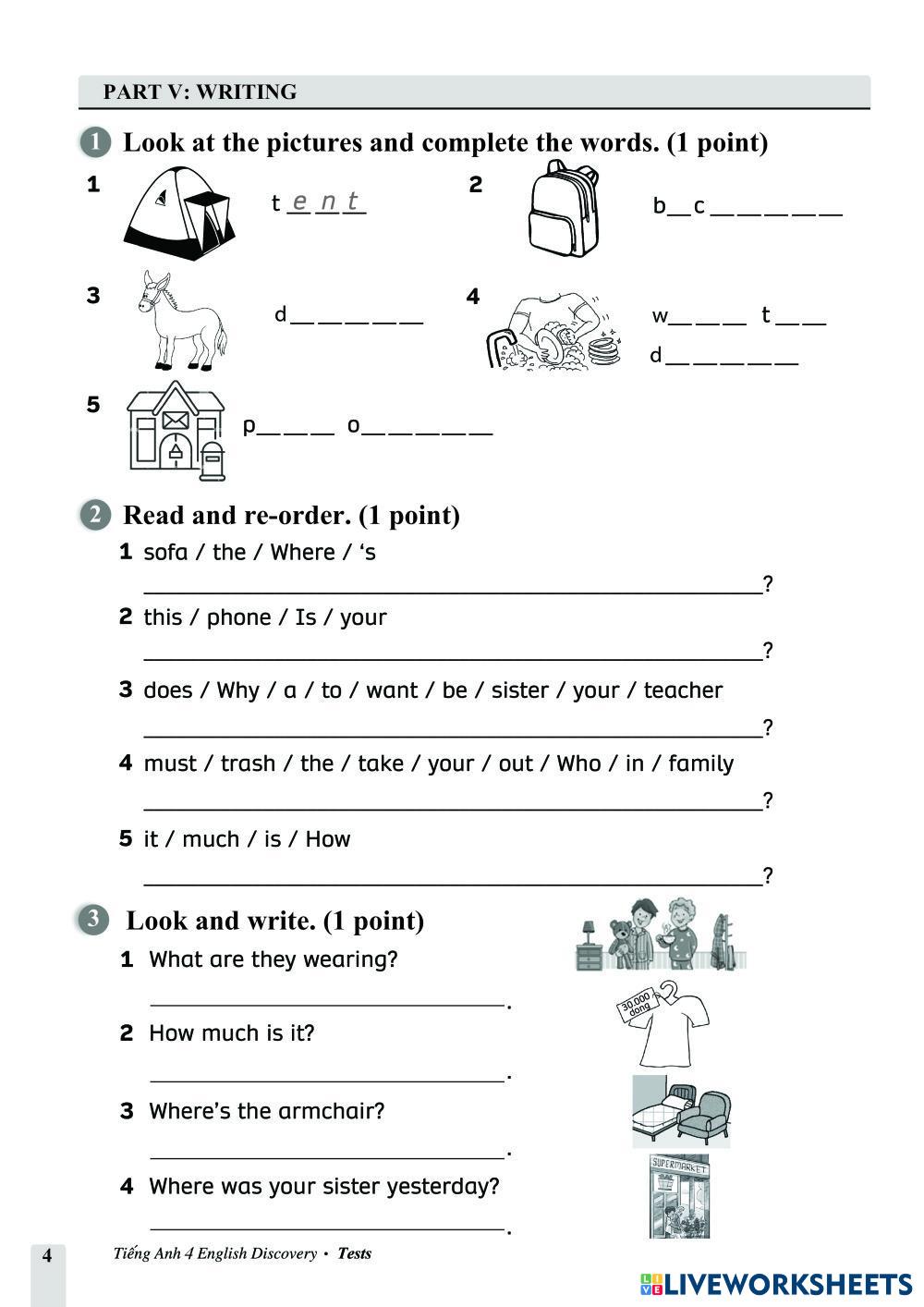 Unit 5 I want t… | English Language Worksheets | 8332856