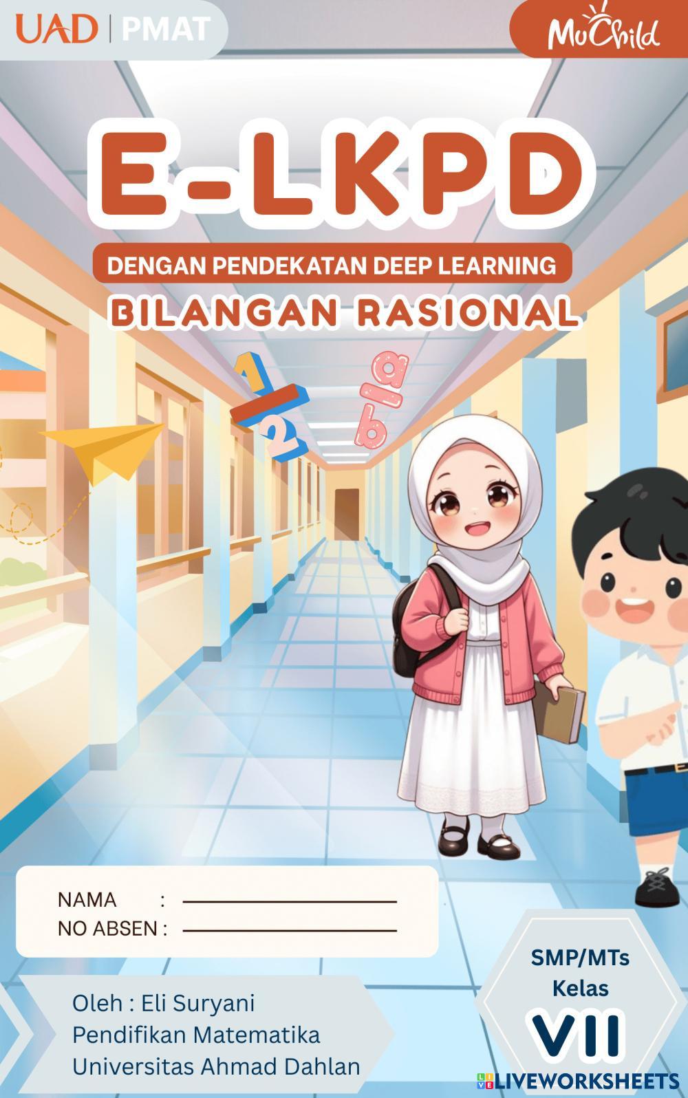 E-LKPD DEEP LEA… | Math Worksheets | 8327411