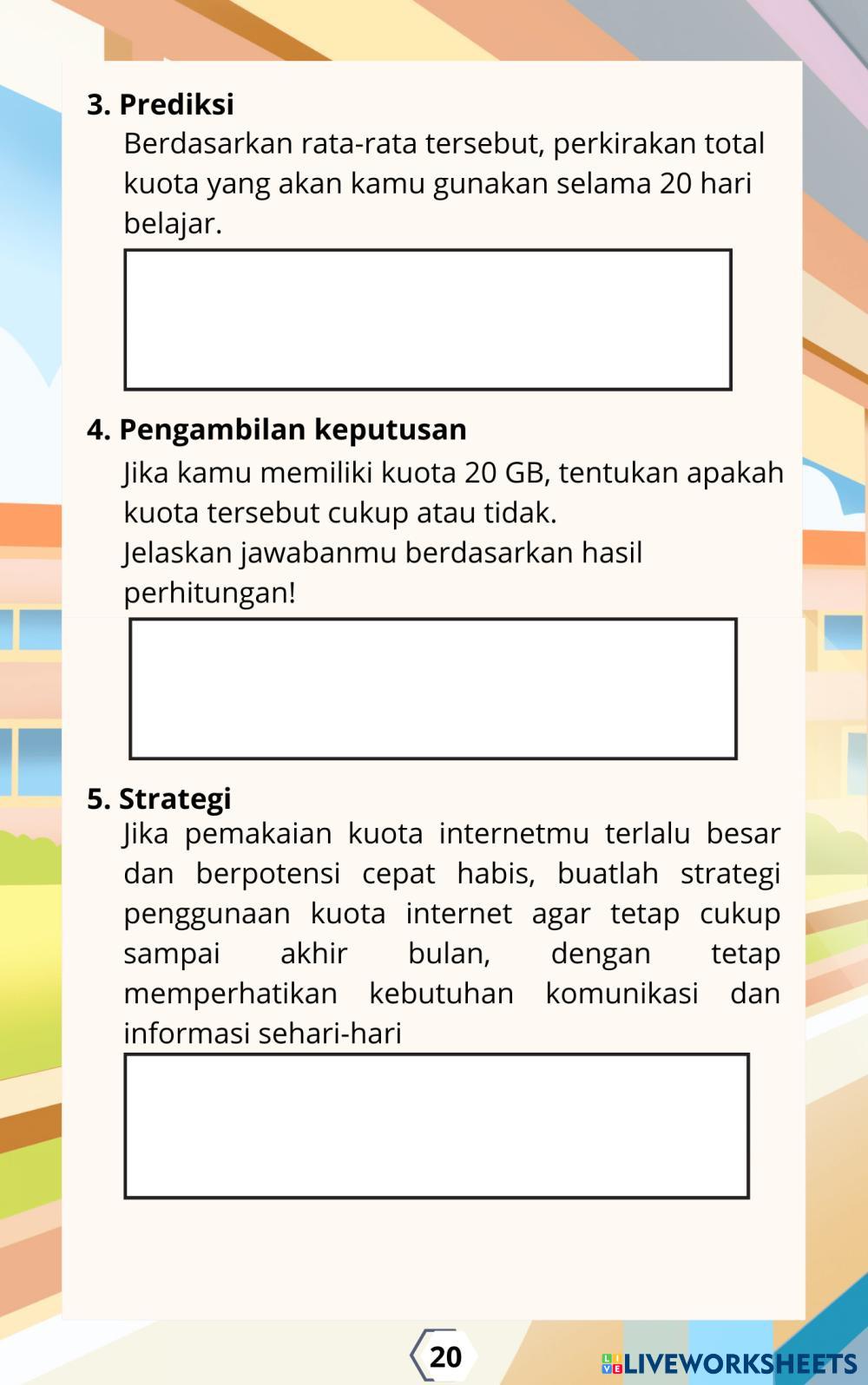 E-LKPD DEEP LEA… | Math Worksheets | 8327424