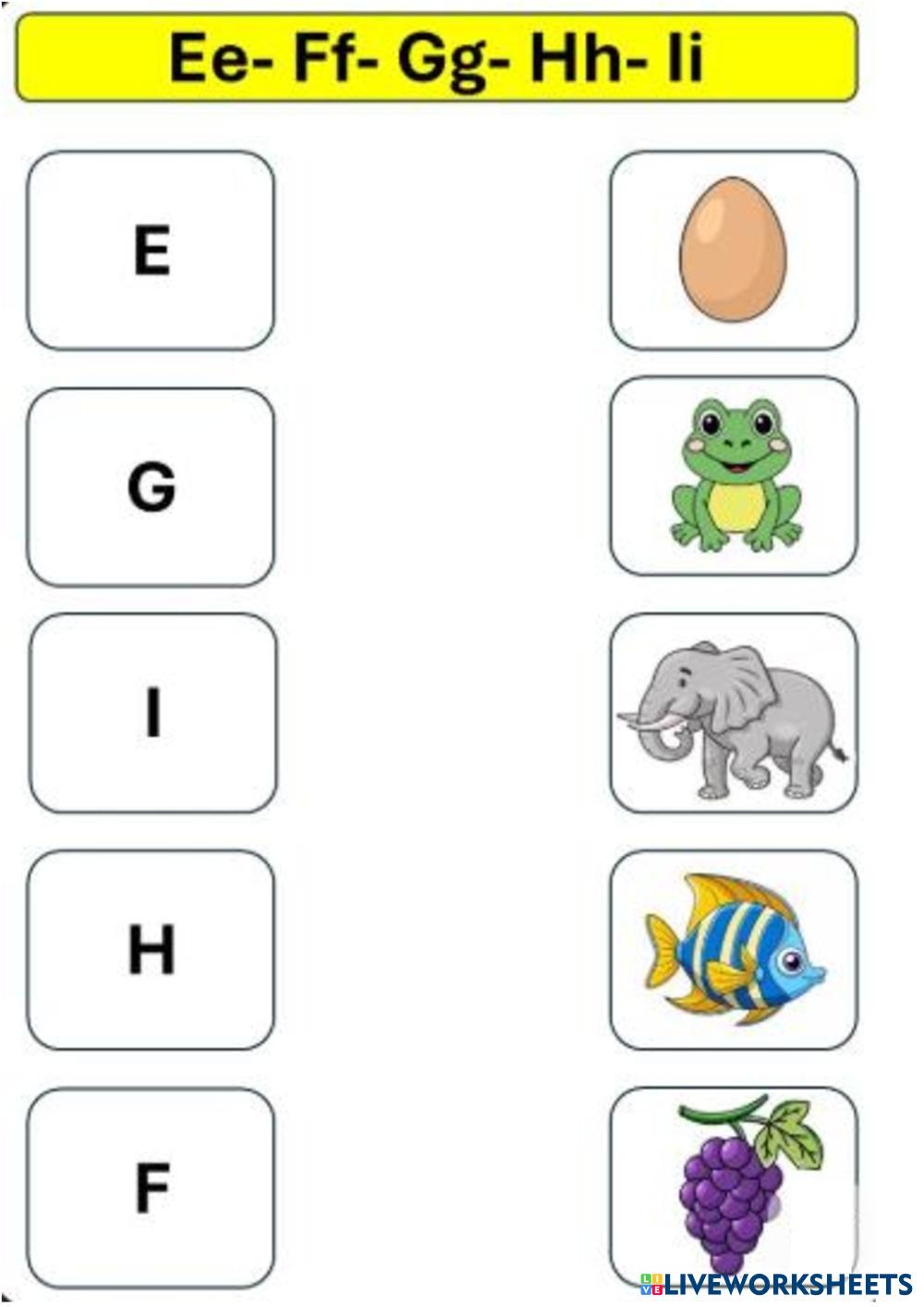 ABC | English Language Worksheets | 8329496