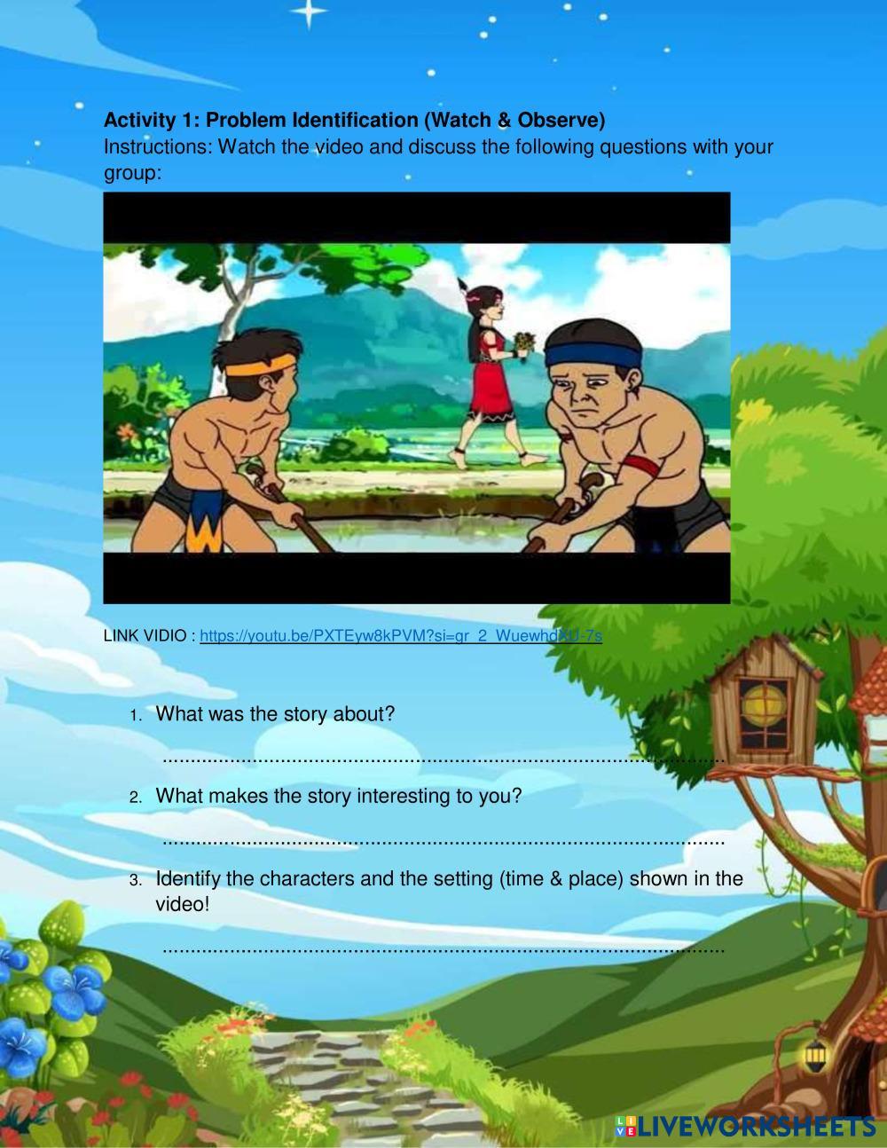 NARRATIVE TEXT | English Language Worksheets | 8330190