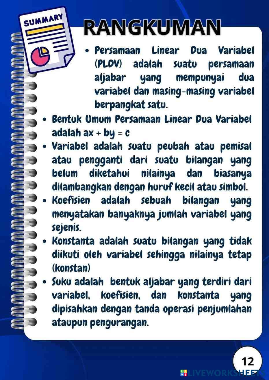 E-Modul SPLDV (… | Math Worksheets | 8330260