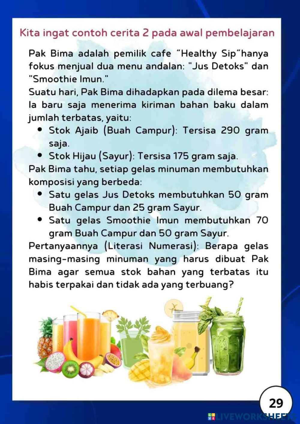 E-Modul SPLDV (… | Math Worksheets | 8330266