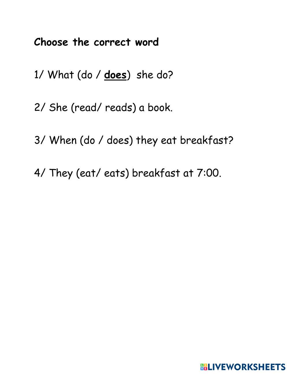 QUESTIONS IN SI… | English Language Worksheets | 8330792