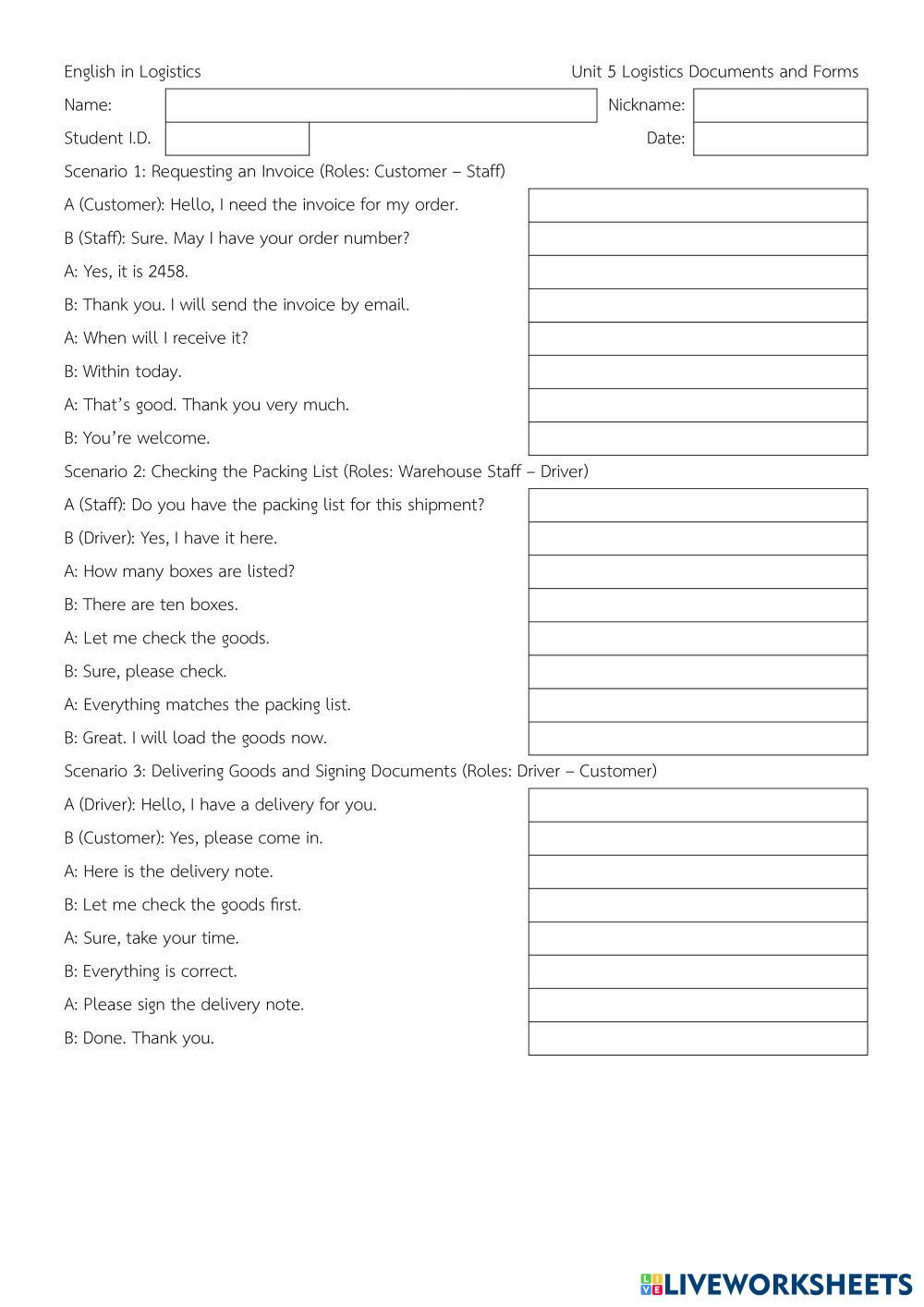 Basic Conversat… | English Language Worksheets | 8331092