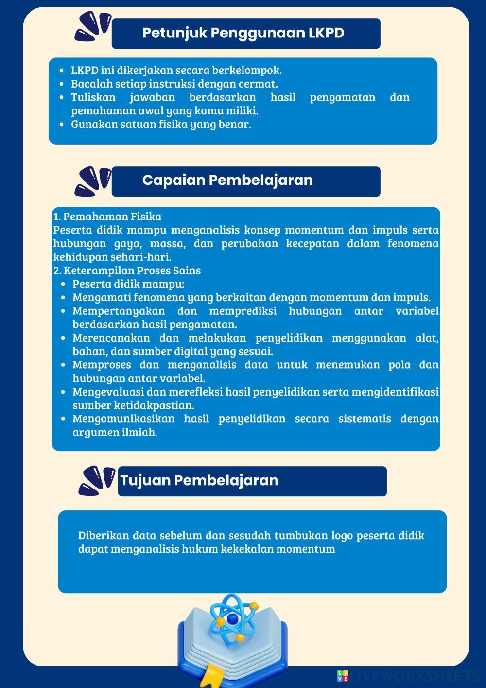 LKPD PERTEMUAN … | Science Worksheets | 8331577